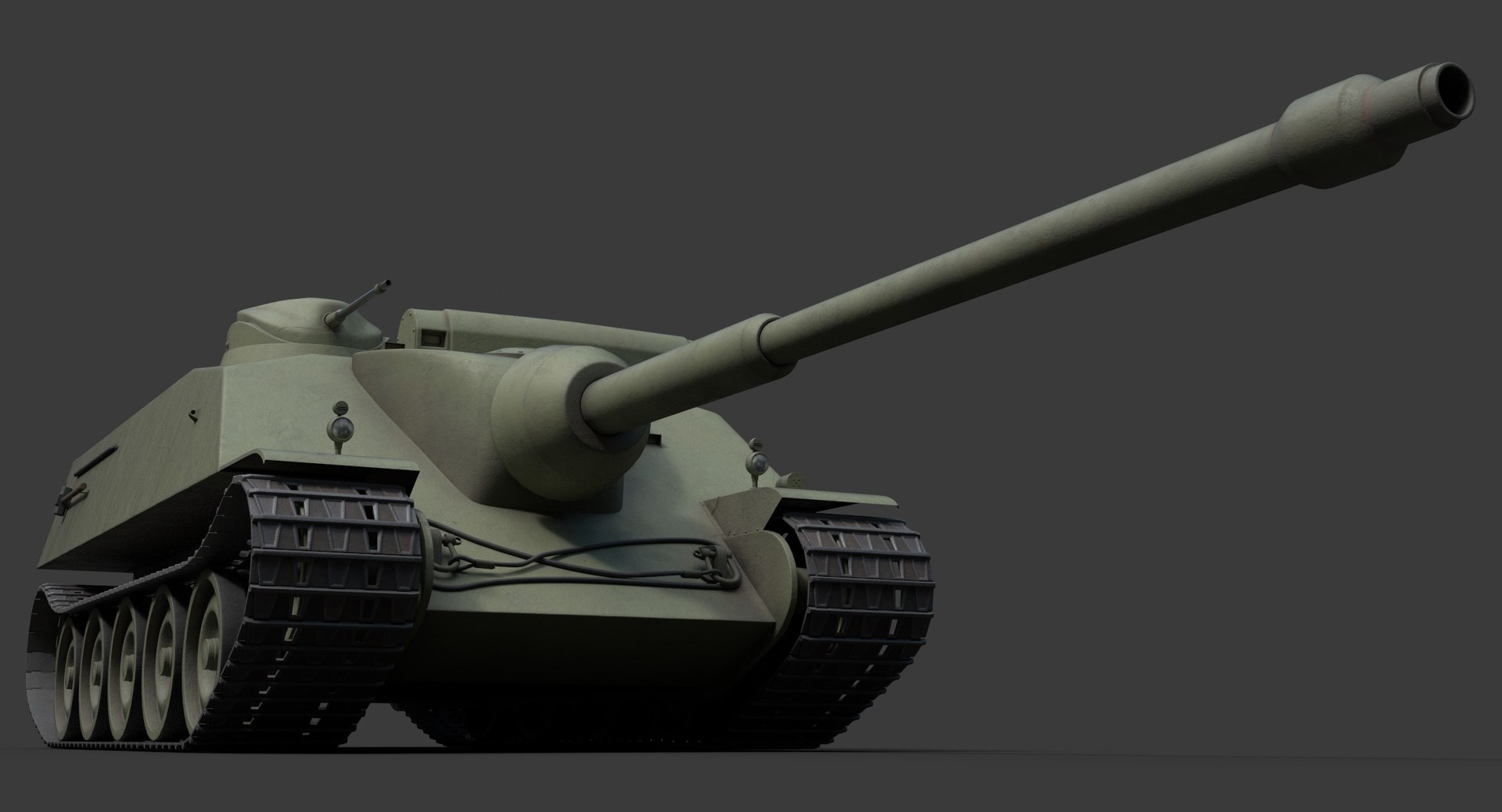 3D Franch Heavy Tank Amx Model - TurboSquid 1334847