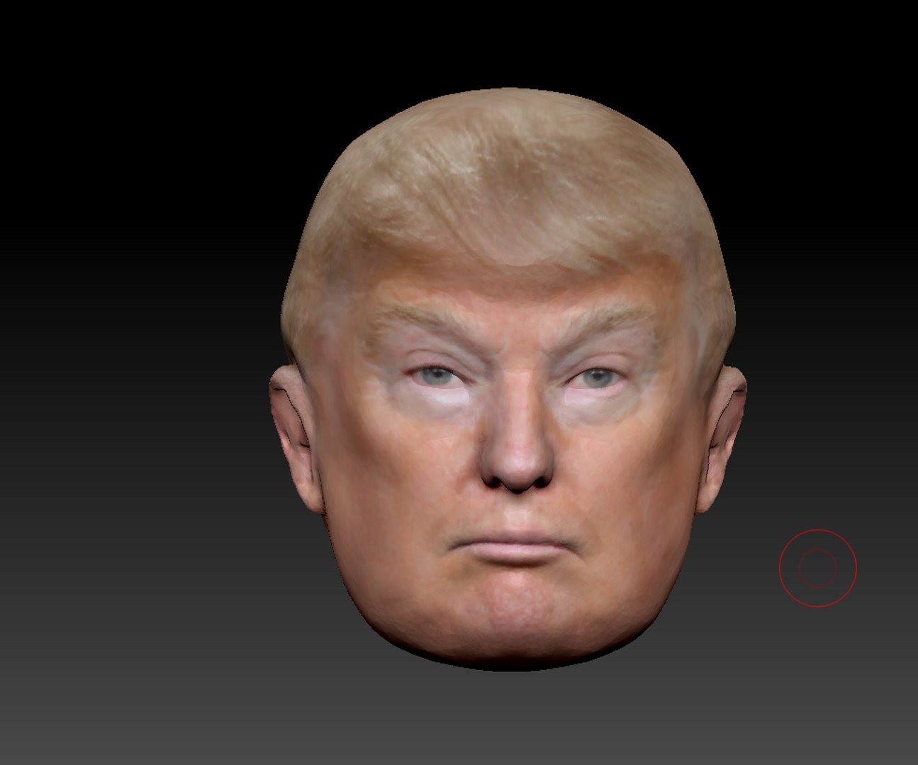 3D Trump Head Model - TurboSquid 1259833