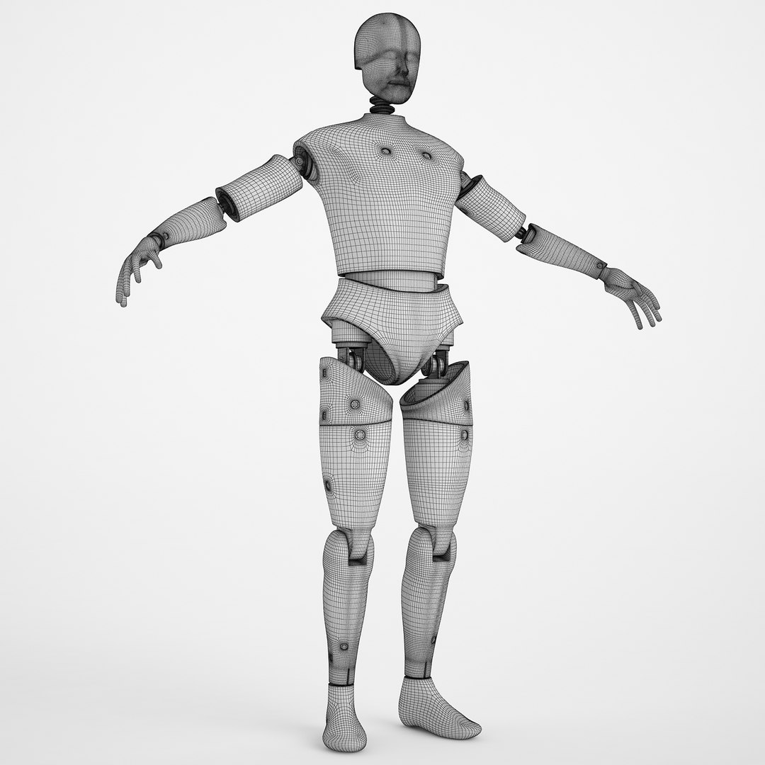 Male Car Crash 3D Model - TurboSquid 1261654