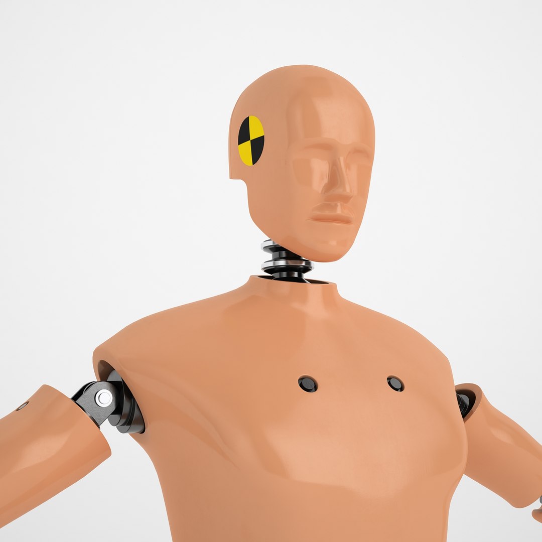 Male car crash 3D model - TurboSquid 1261654