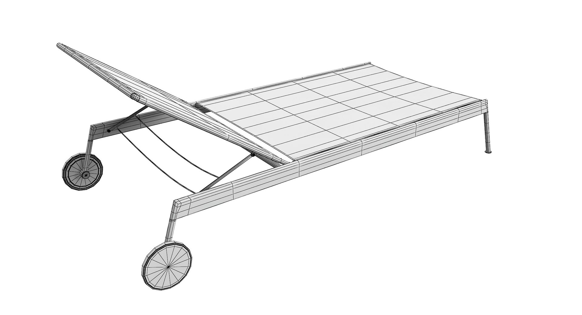 Piper Sunlounger 3D Model - TurboSquid 1225650