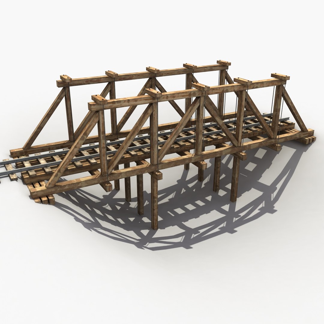 max 3 wooden railway bridge