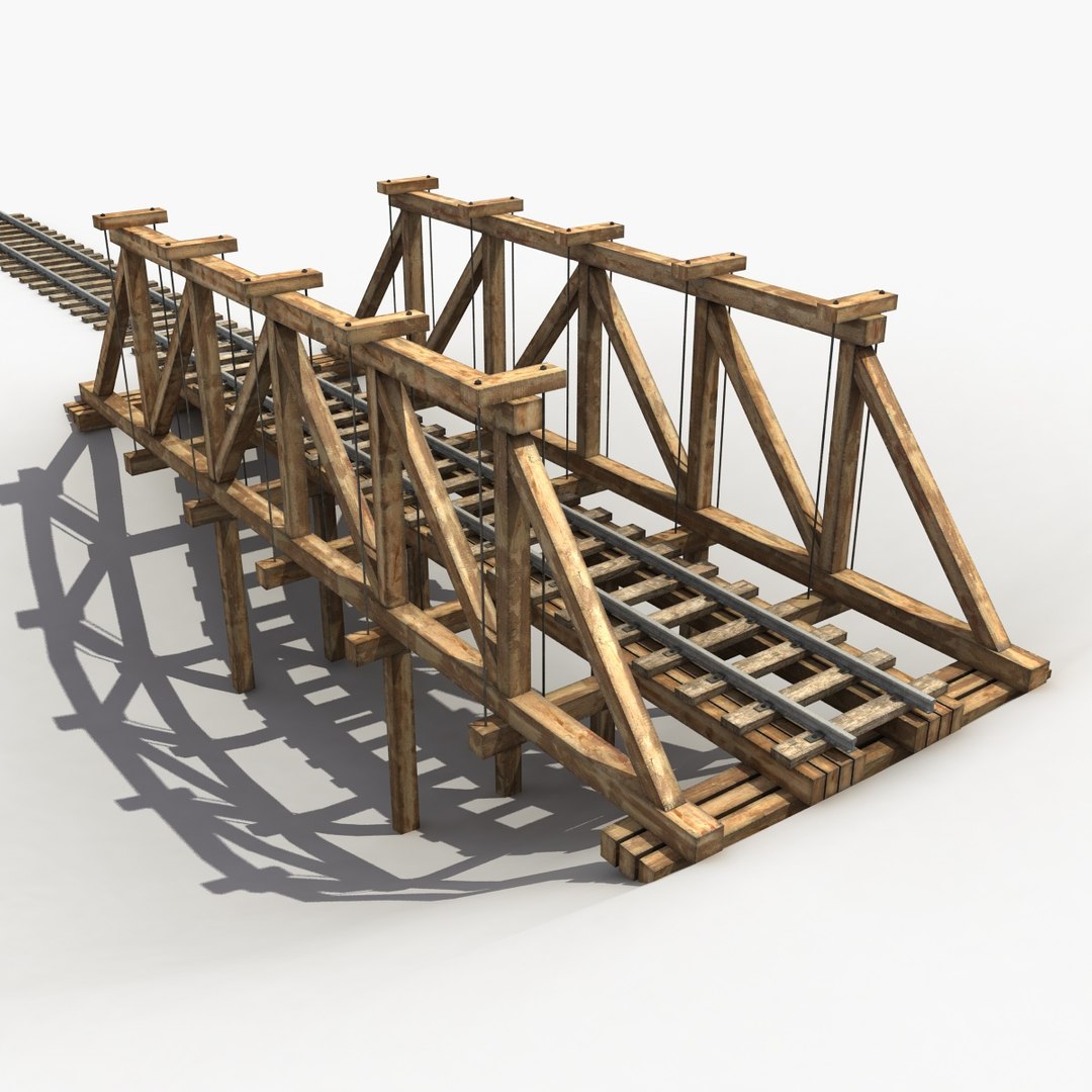 max 3 wooden railway bridge