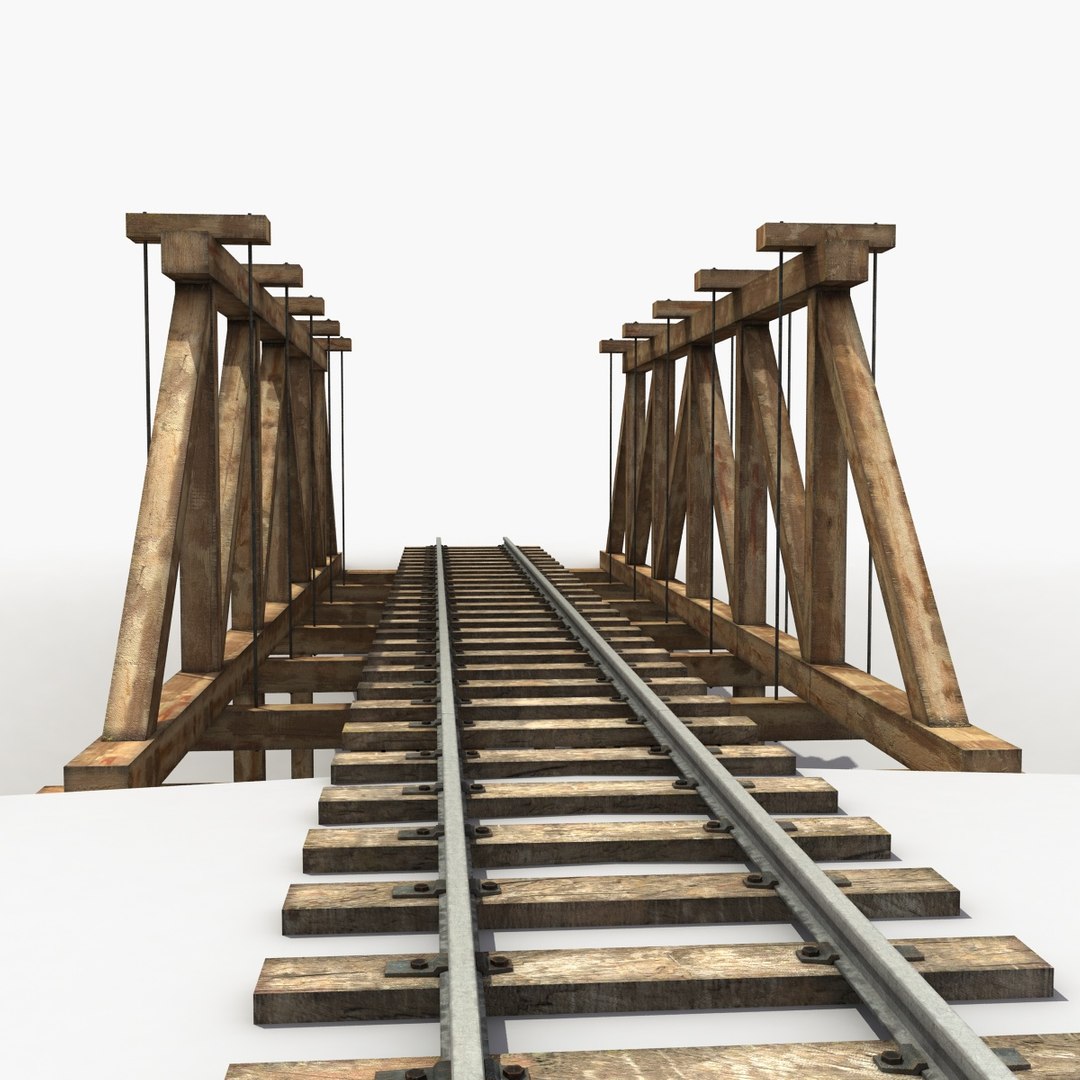 max 3 wooden railway bridge