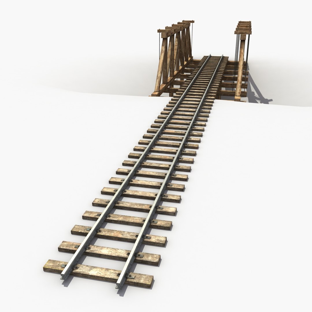 max 3 wooden railway bridge