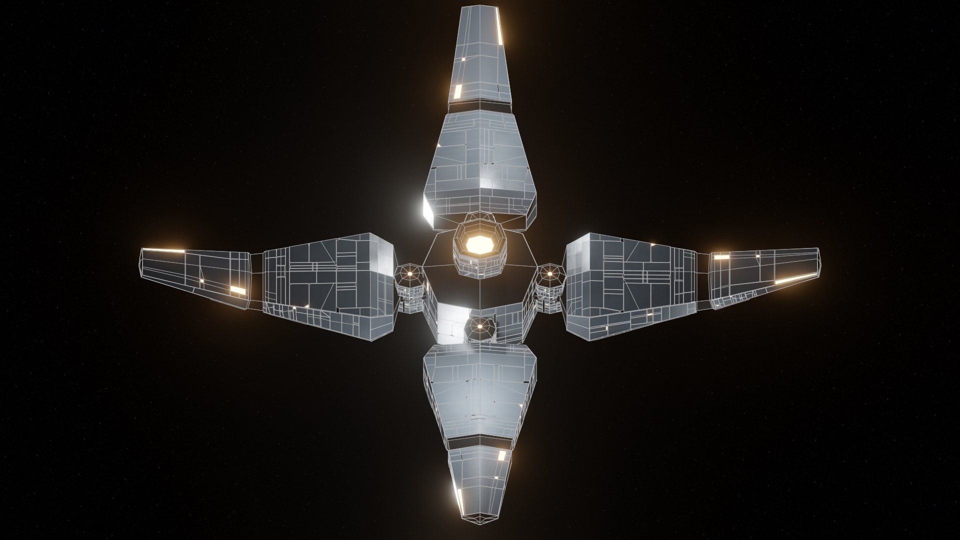 3D Probe II Spaceship Model - TurboSquid 1752667