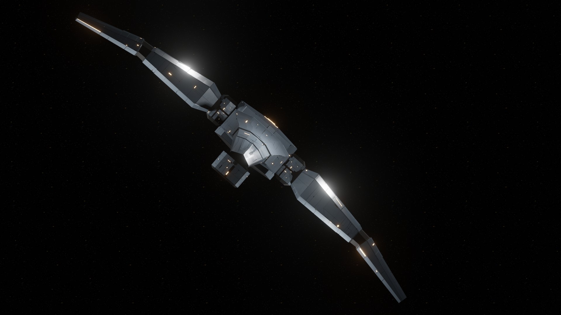 3D Probe II Spaceship Model - TurboSquid 1752667