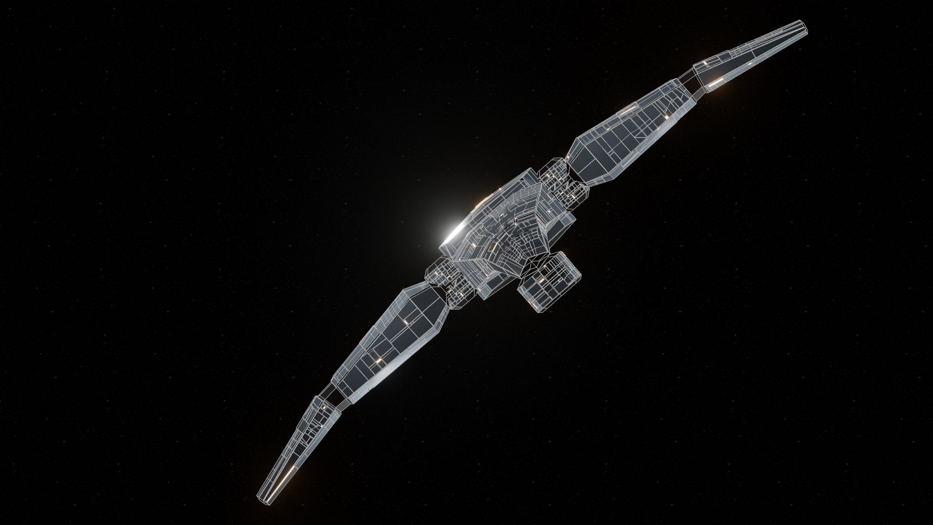 3D Probe II Spaceship Model - TurboSquid 1752667