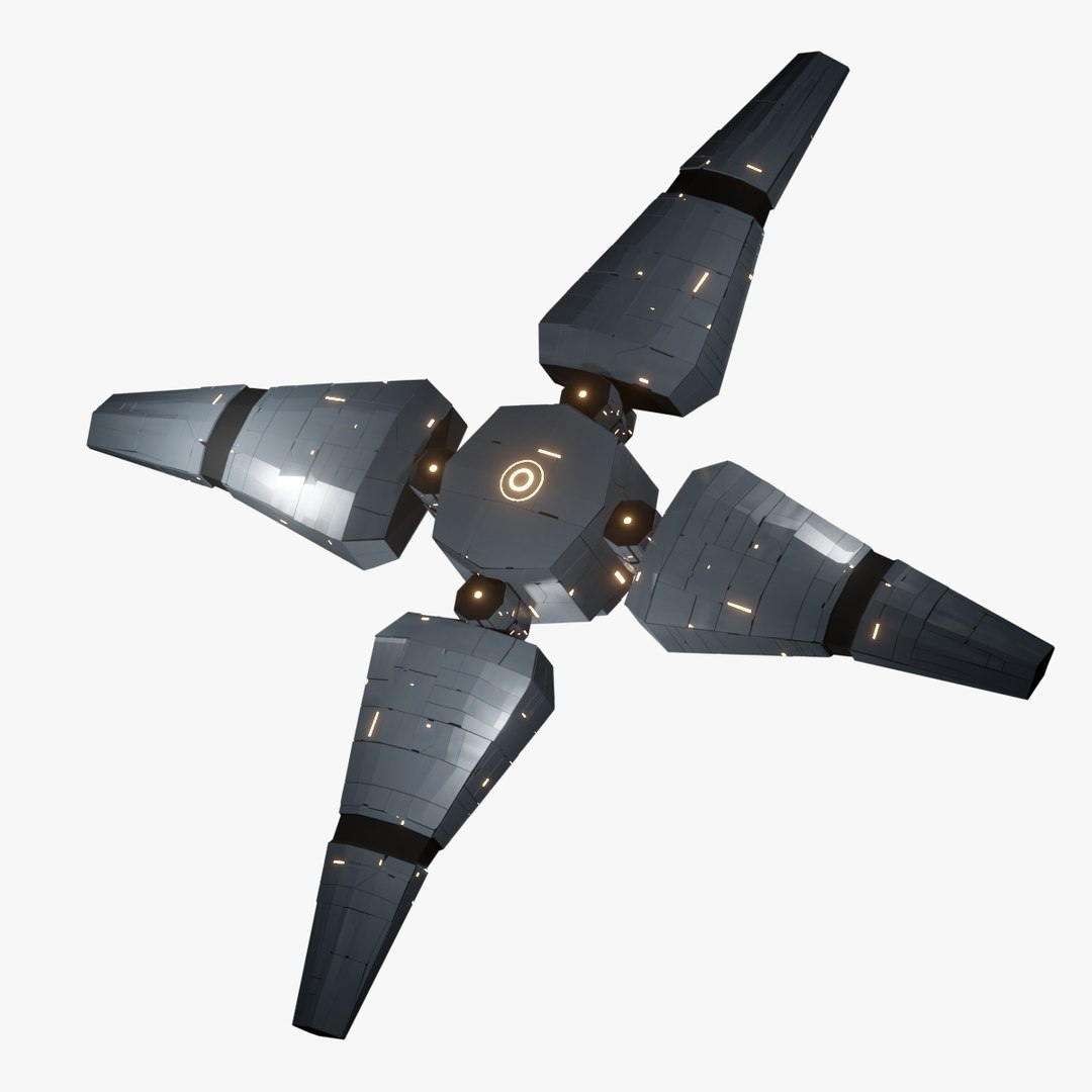 3D Probe II Spaceship Model - TurboSquid 1752667