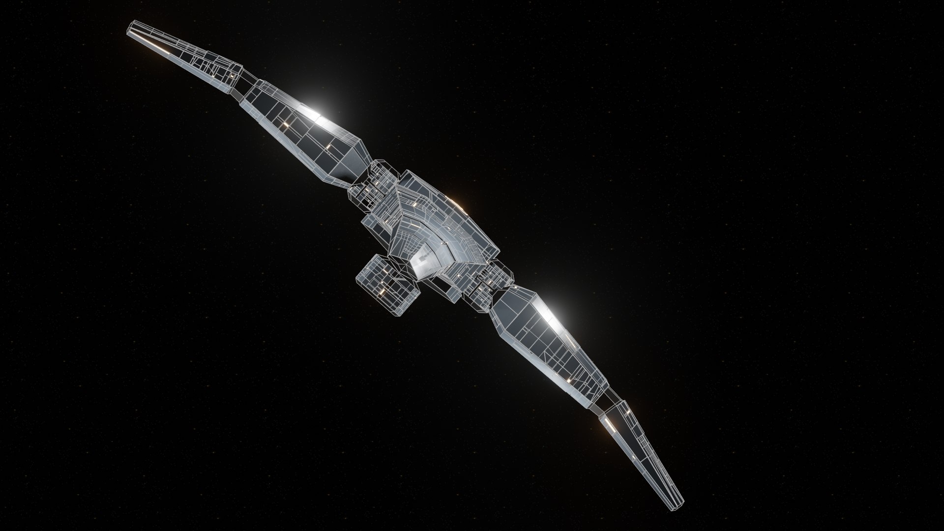 3D Probe II Spaceship Model - TurboSquid 1752667