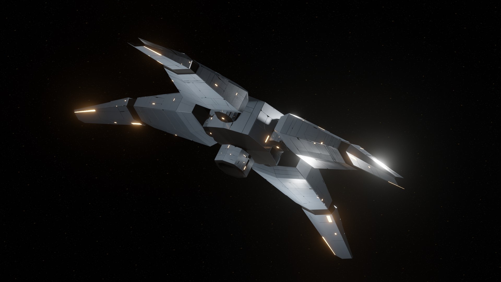 3D Probe II Spaceship Model - TurboSquid 1752667