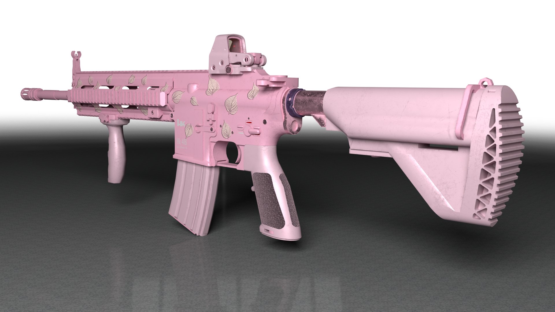 3D Heckler And Koch 416 - TurboSquid 2324388