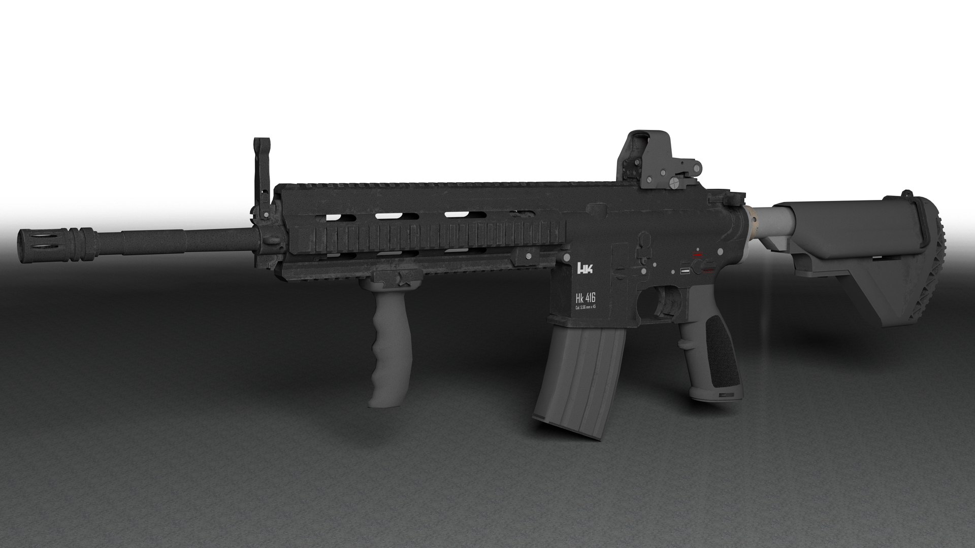 3D Heckler And Koch 416 - TurboSquid 2324388
