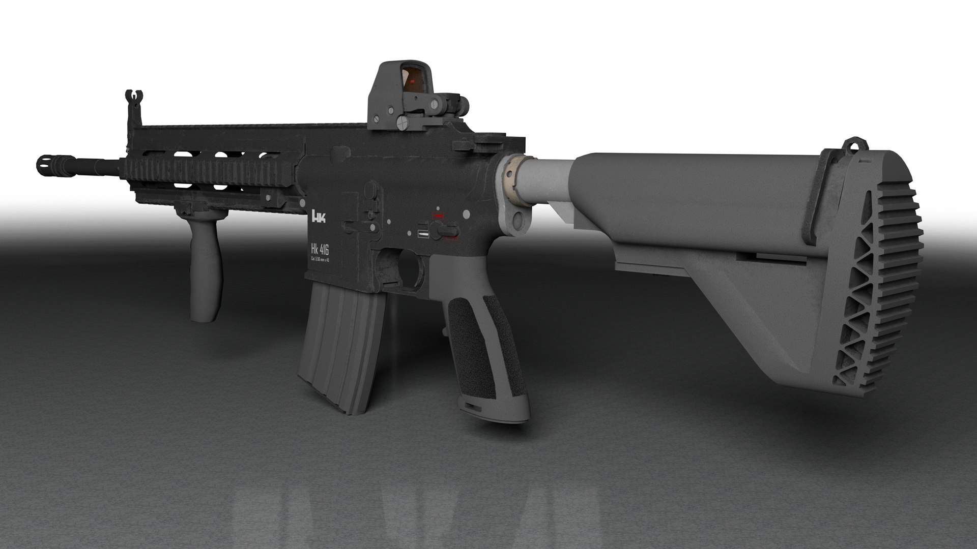 3D Heckler And Koch 416 - TurboSquid 2324388