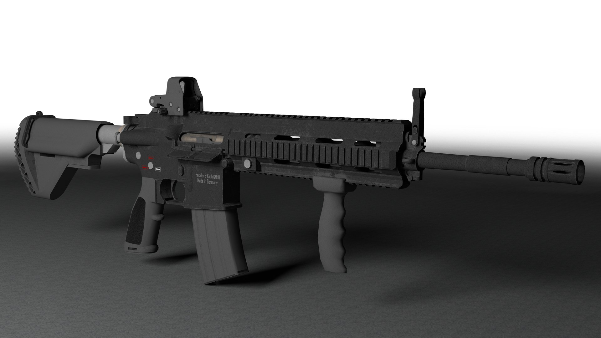 3D Heckler And Koch 416 - TurboSquid 2324388