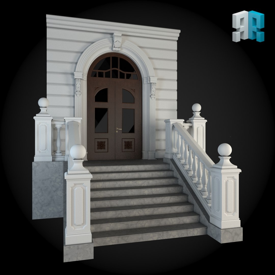 3d model architectural modules