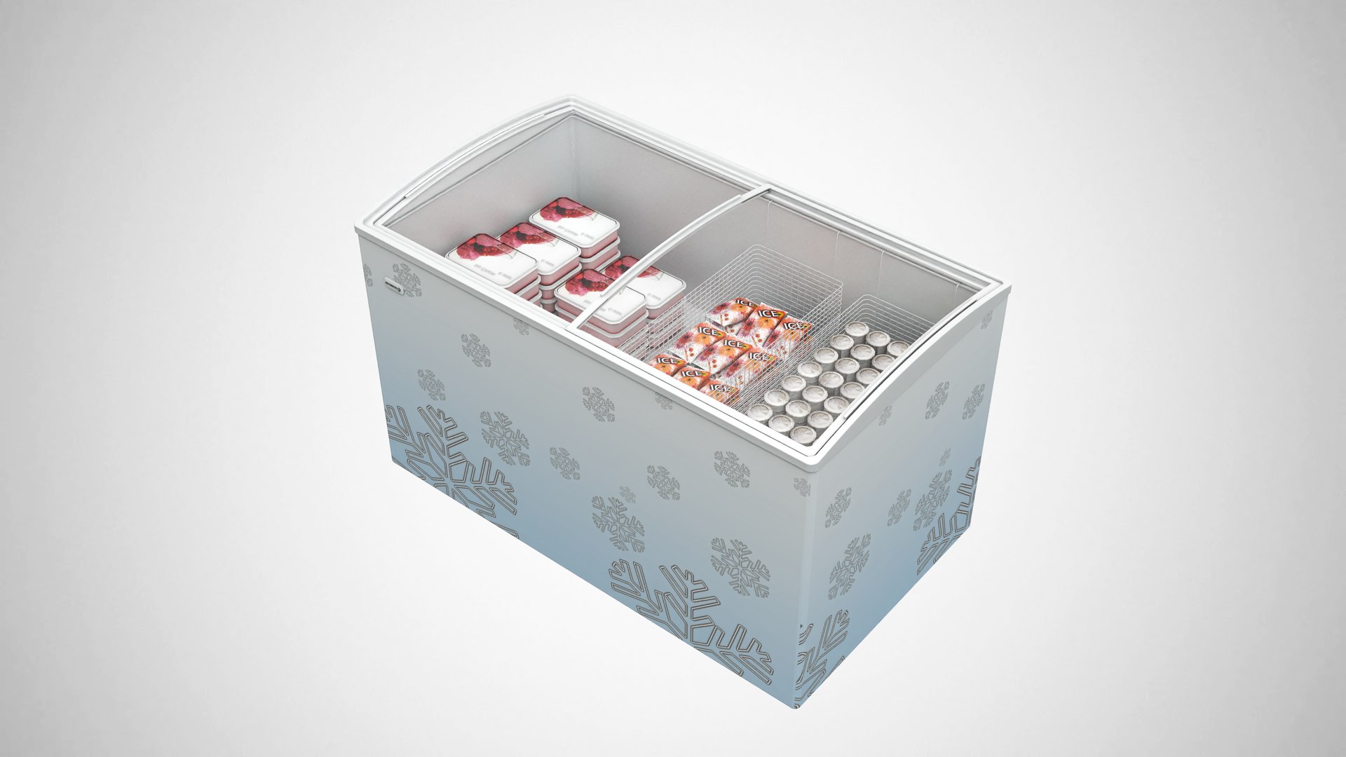 3D Freezer Refrigerator - TurboSquid 2138852