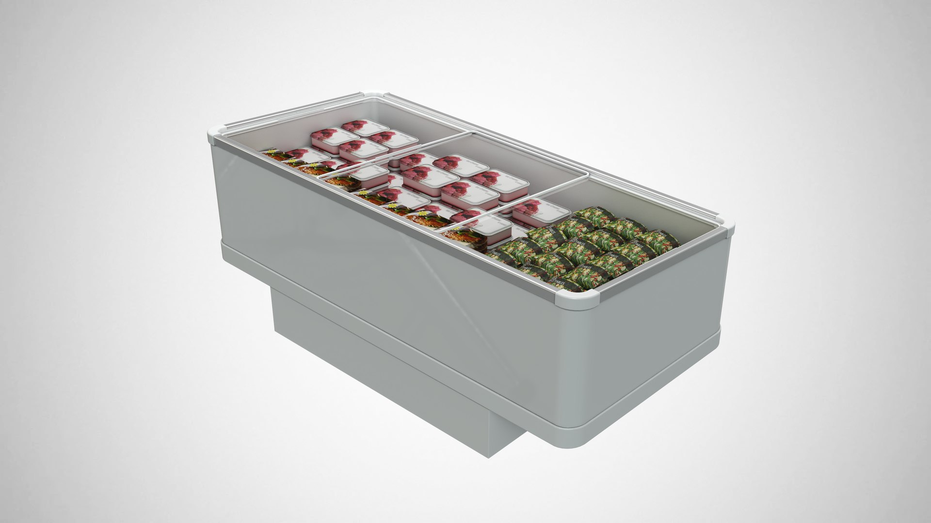 3D Freezer Refrigerator - TurboSquid 2138852