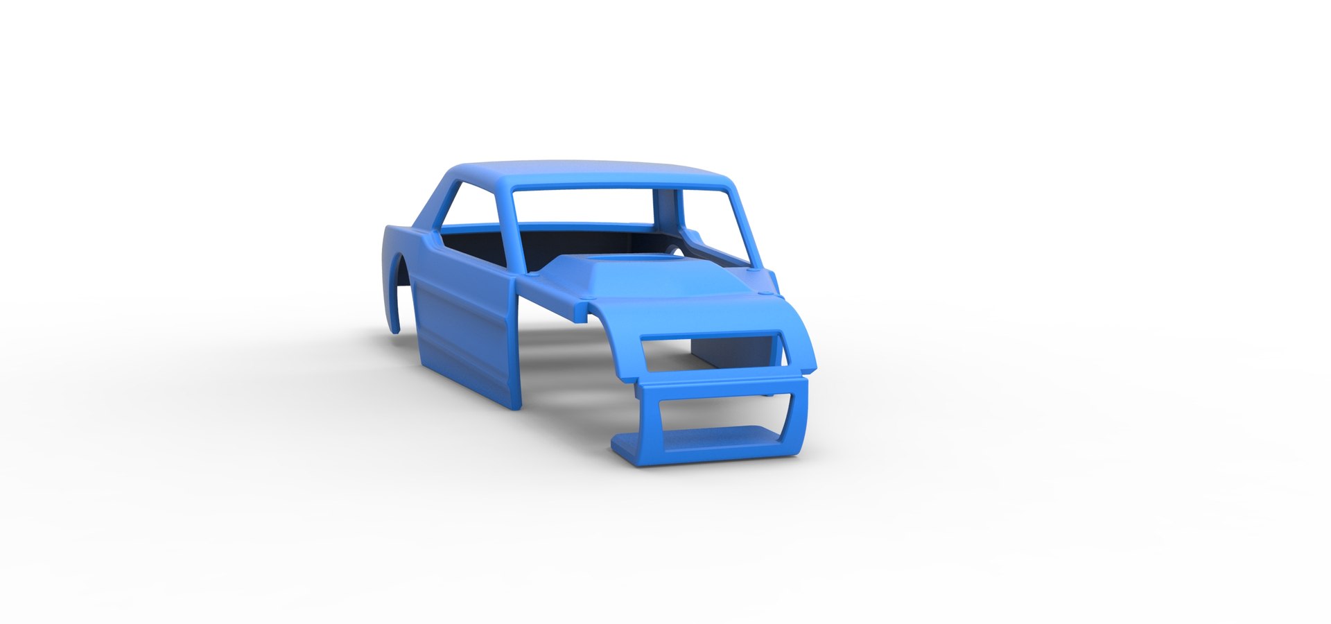 Shell Of Vintage Asphalt Modified Stock Car V6 Scale 1 To 25 Model ...