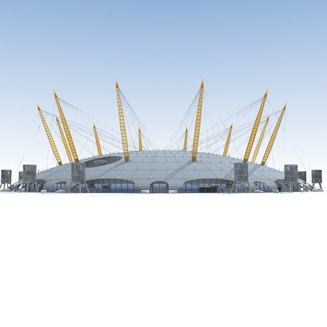 Millennium O2 3d Model