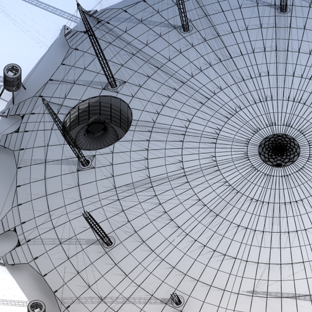 Millennium O2 3d Model