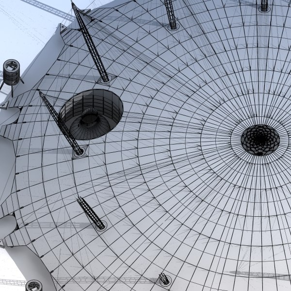 millennium o2 3d model