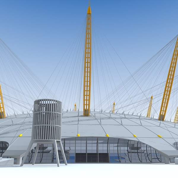 millennium o2 3d model