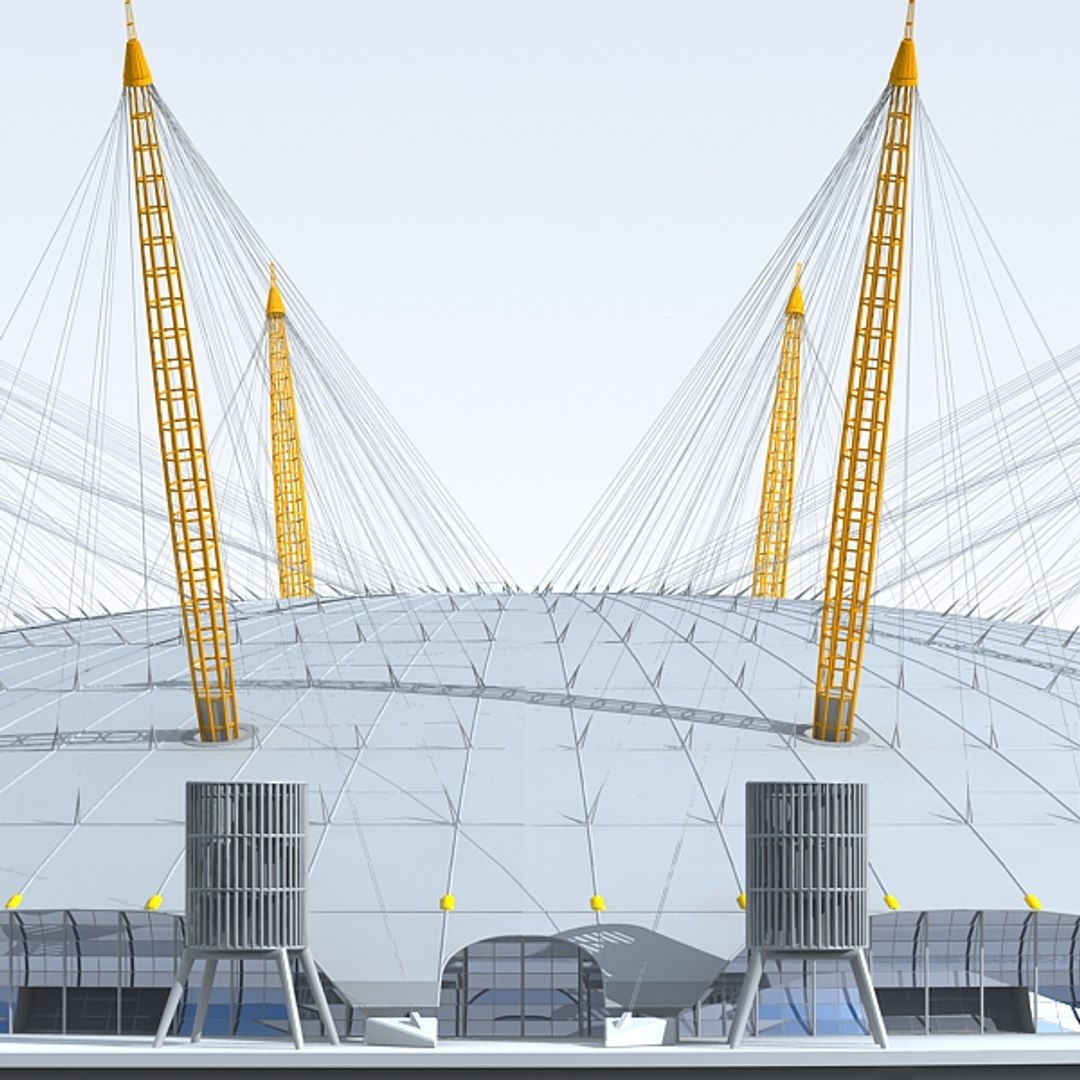 Millennium O2 3d Model