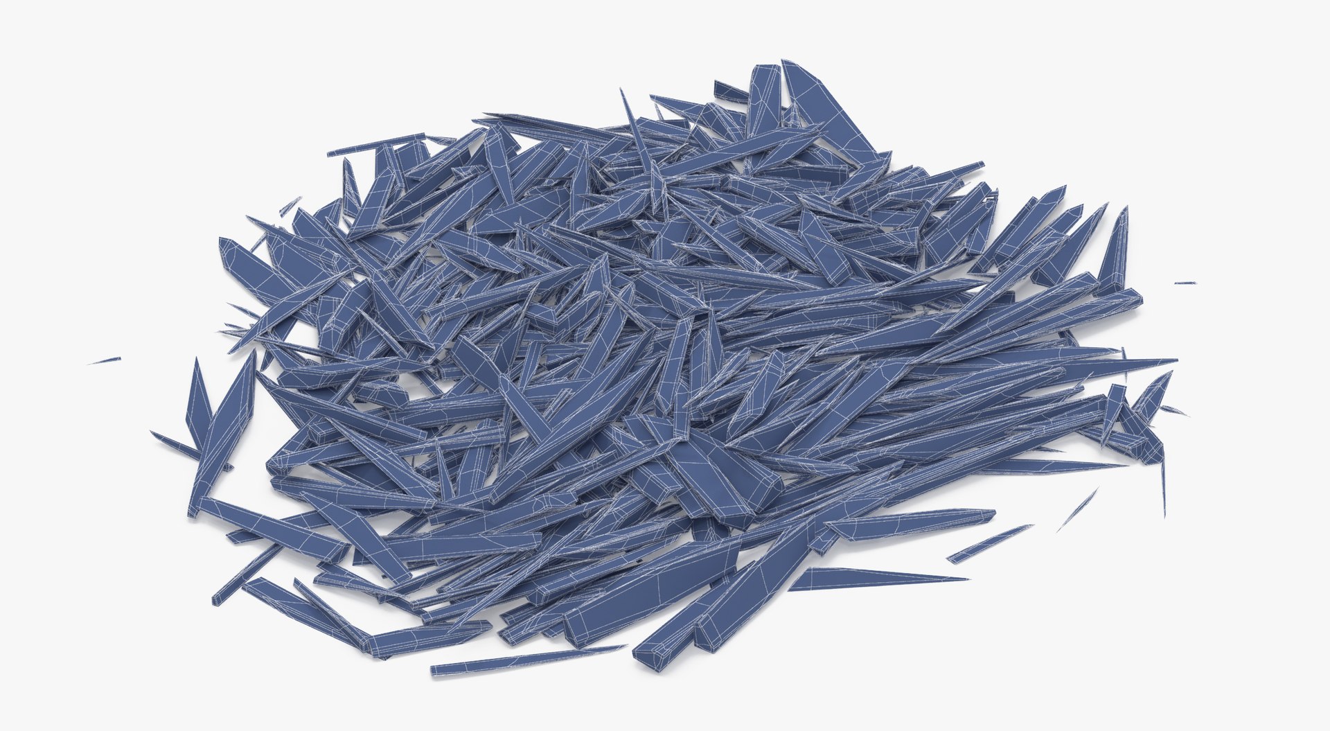 Splintered Wood 04 3d C4d