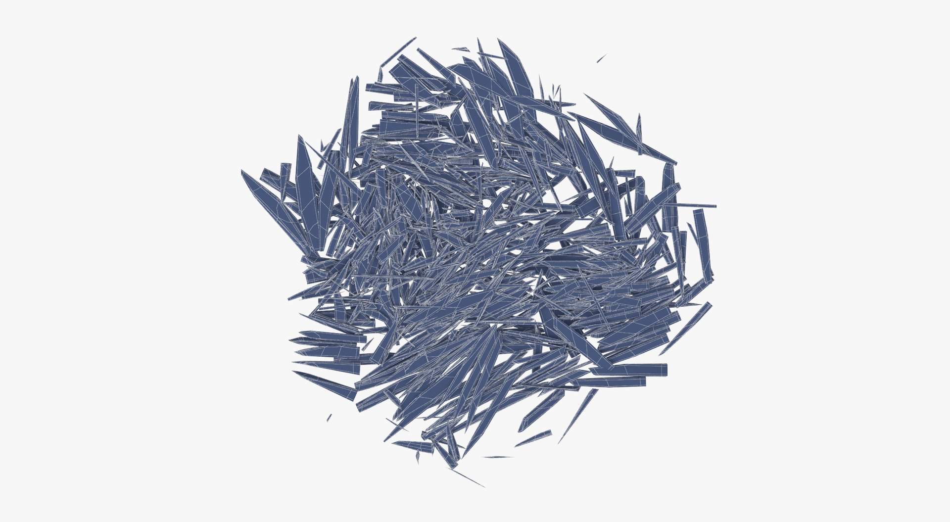 Splintered Wood 04 3d C4d