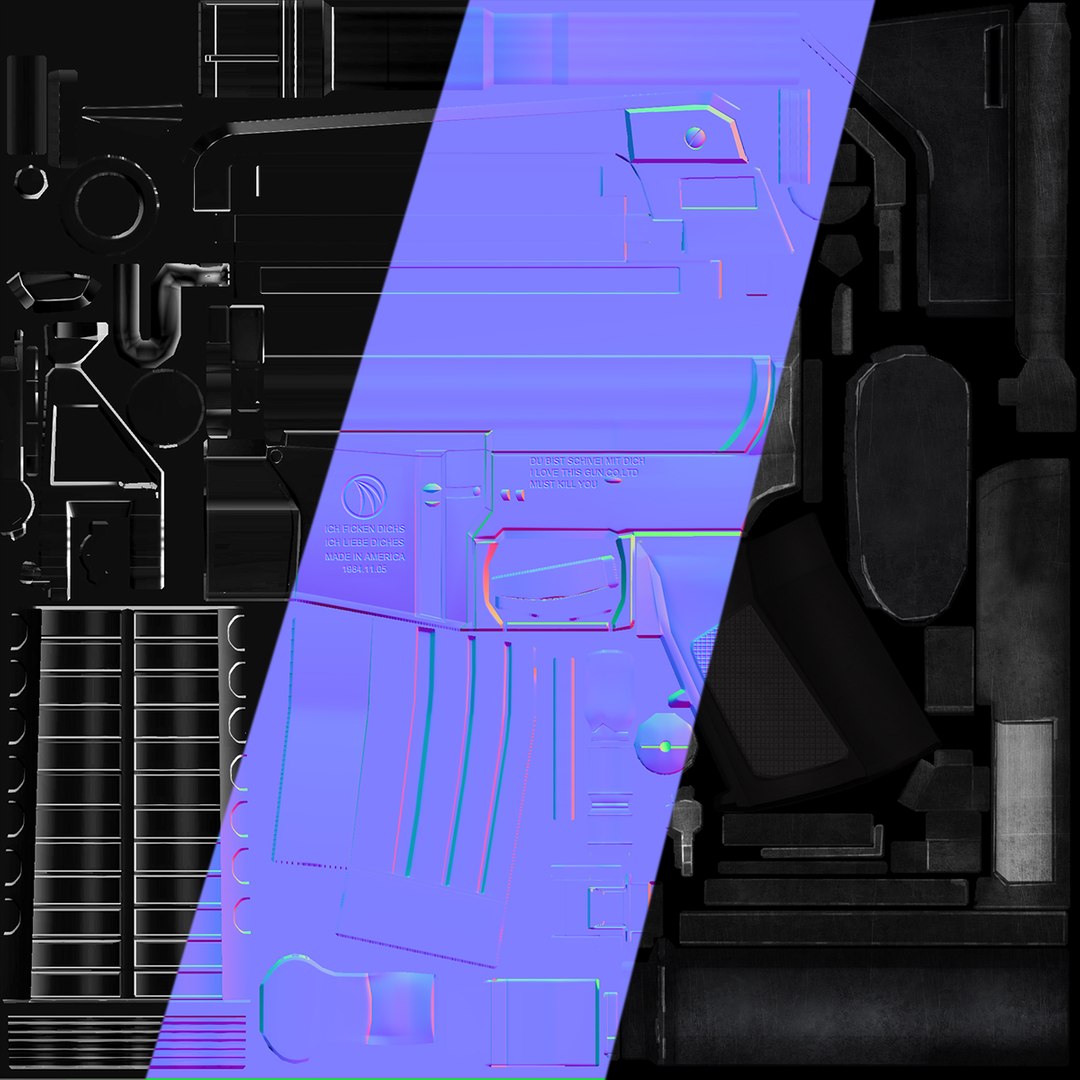 M4 Gun 3D Model - TurboSquid 1306113