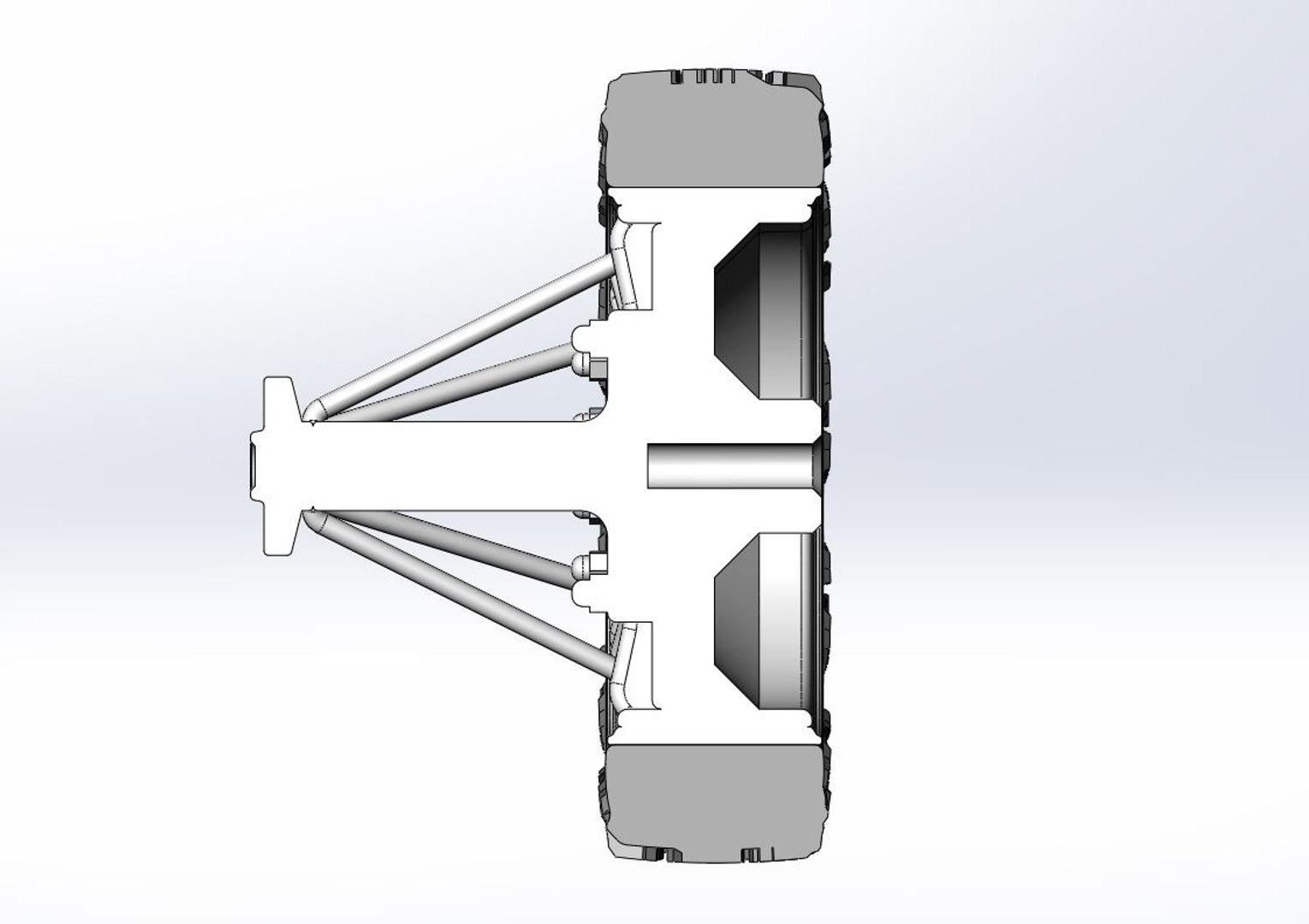 3D Diecast Front Slab Semi Wheel For Pickup Scale 1 To 25 - TurboSquid ...