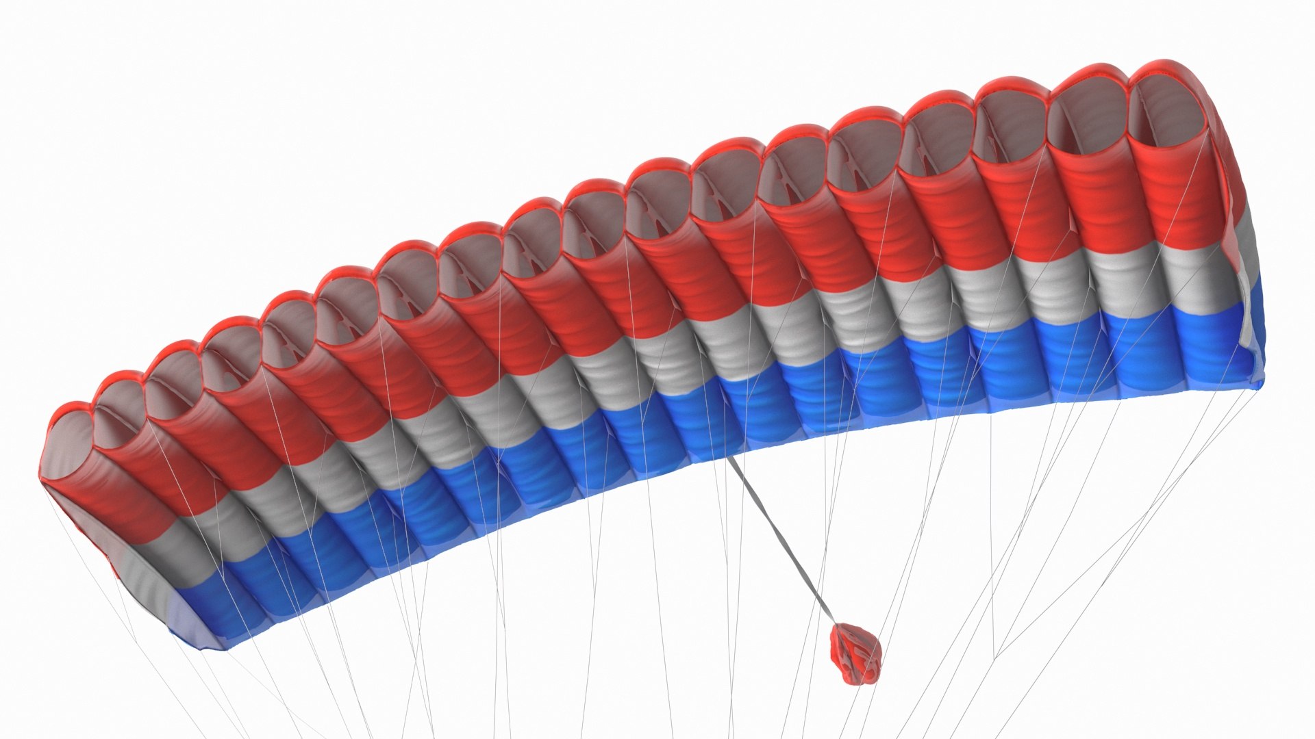 3D Parafoil Parachute Model - TurboSquid 2219515