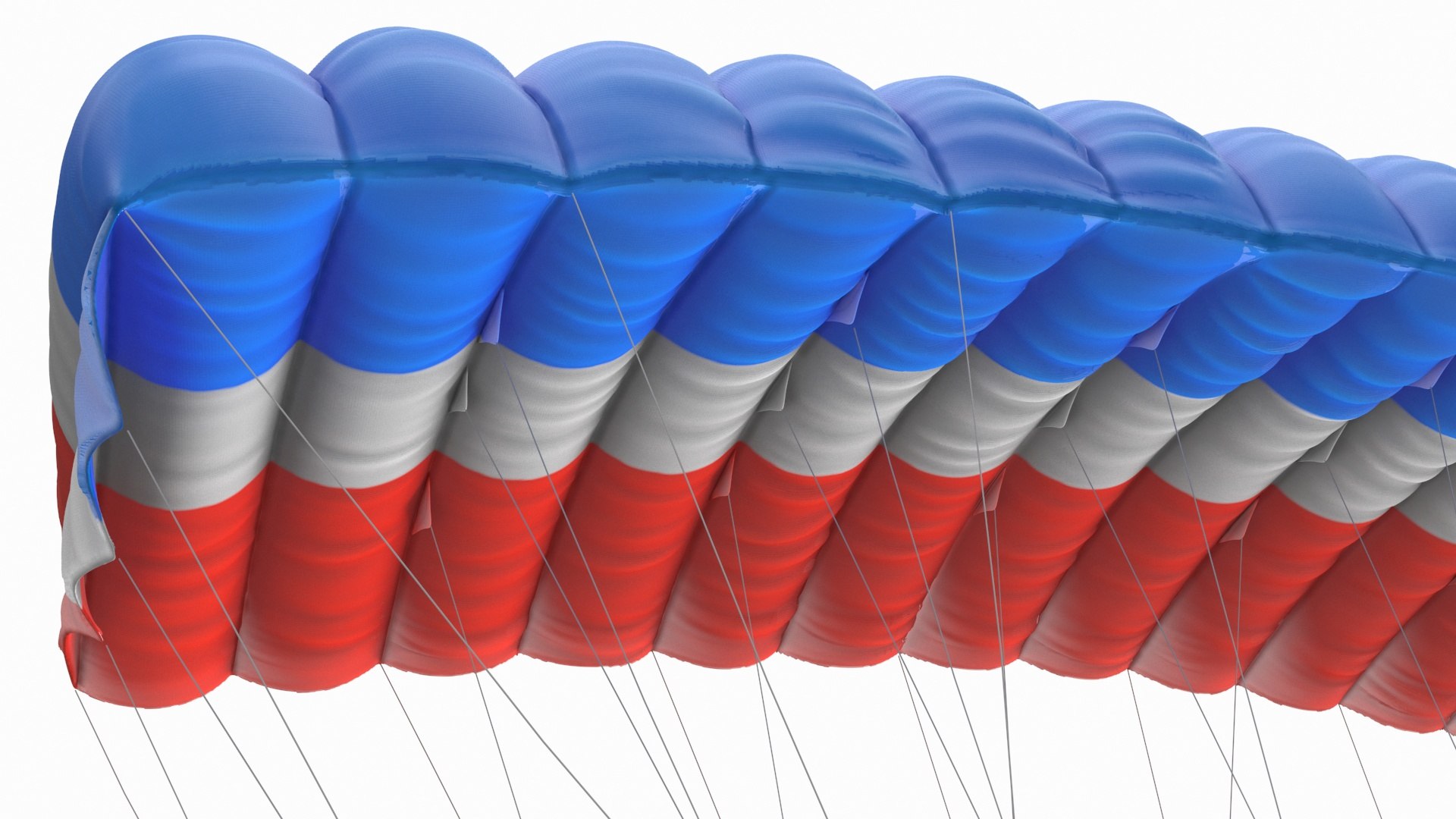 3D Parafoil Parachute Model - TurboSquid 2219515