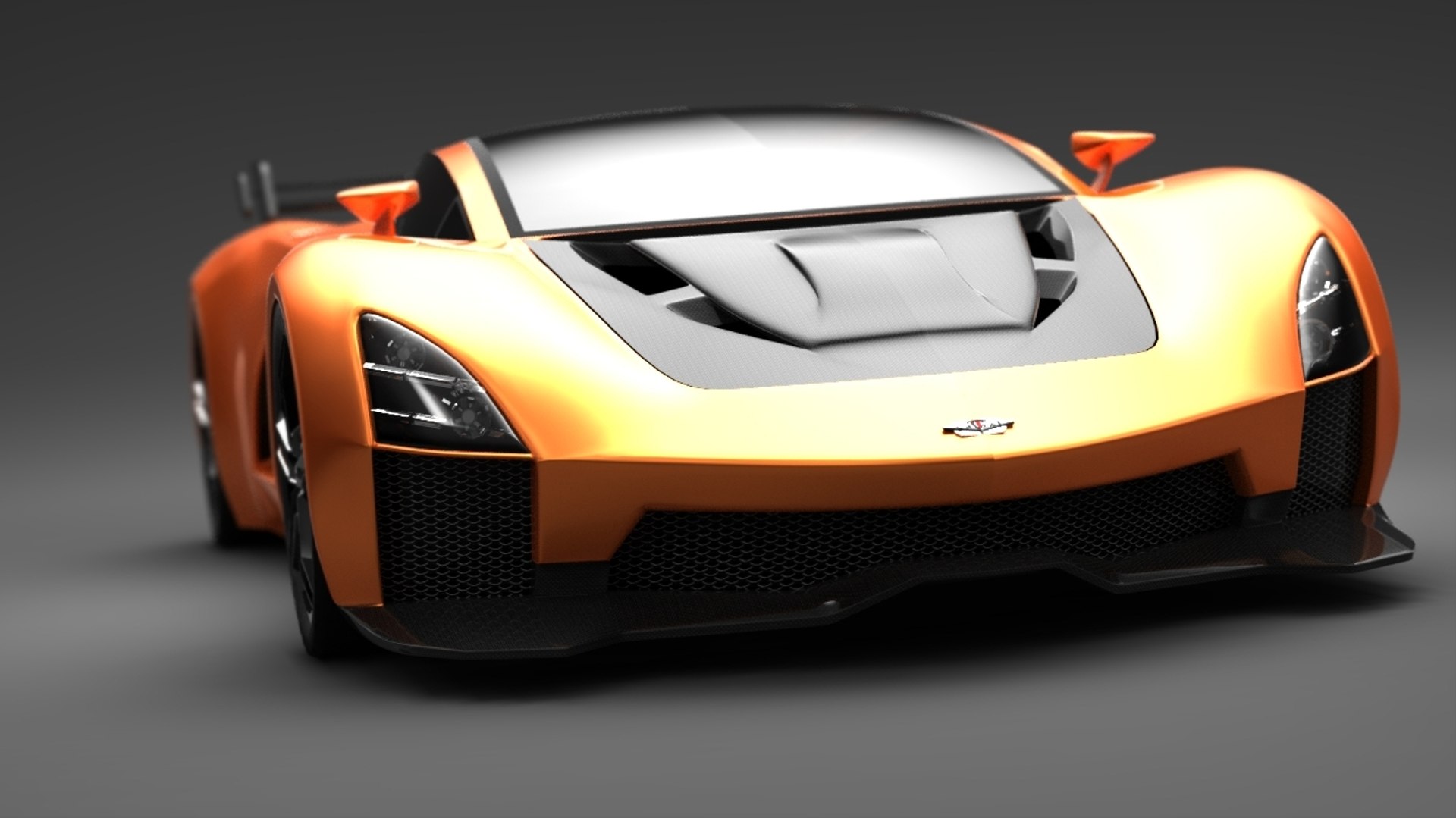 3d Vendetta Car Concept Model