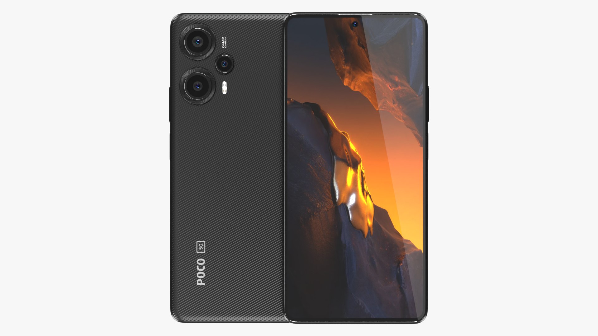 3D POCO F5 Black - TurboSquid 2070256