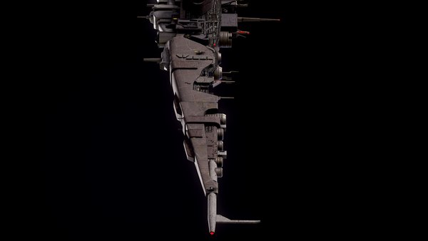 Sci-Fi Vertical Super Dreadnought 3D - TurboSquid 1756719