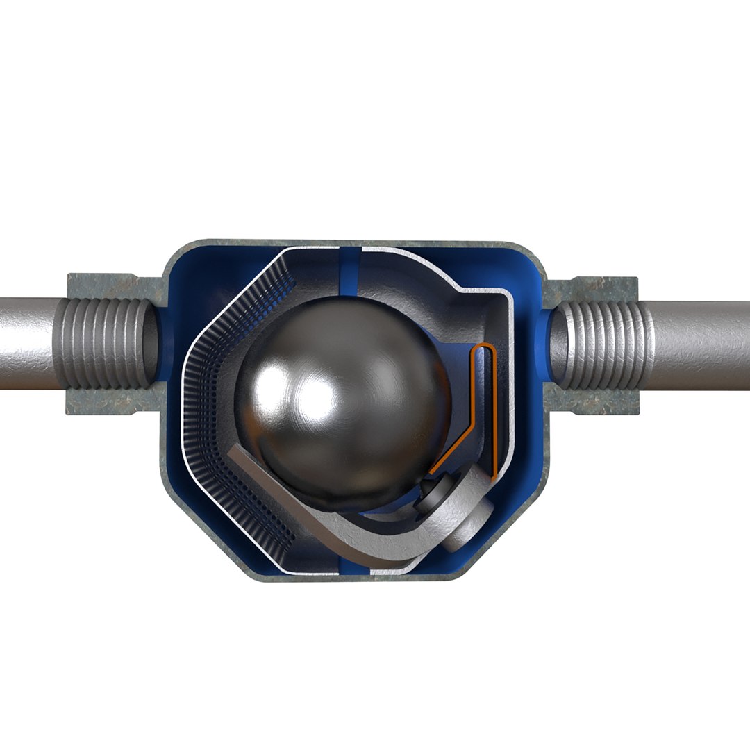 3D Model Mechanical Float Steam Trap - TurboSquid 1854105