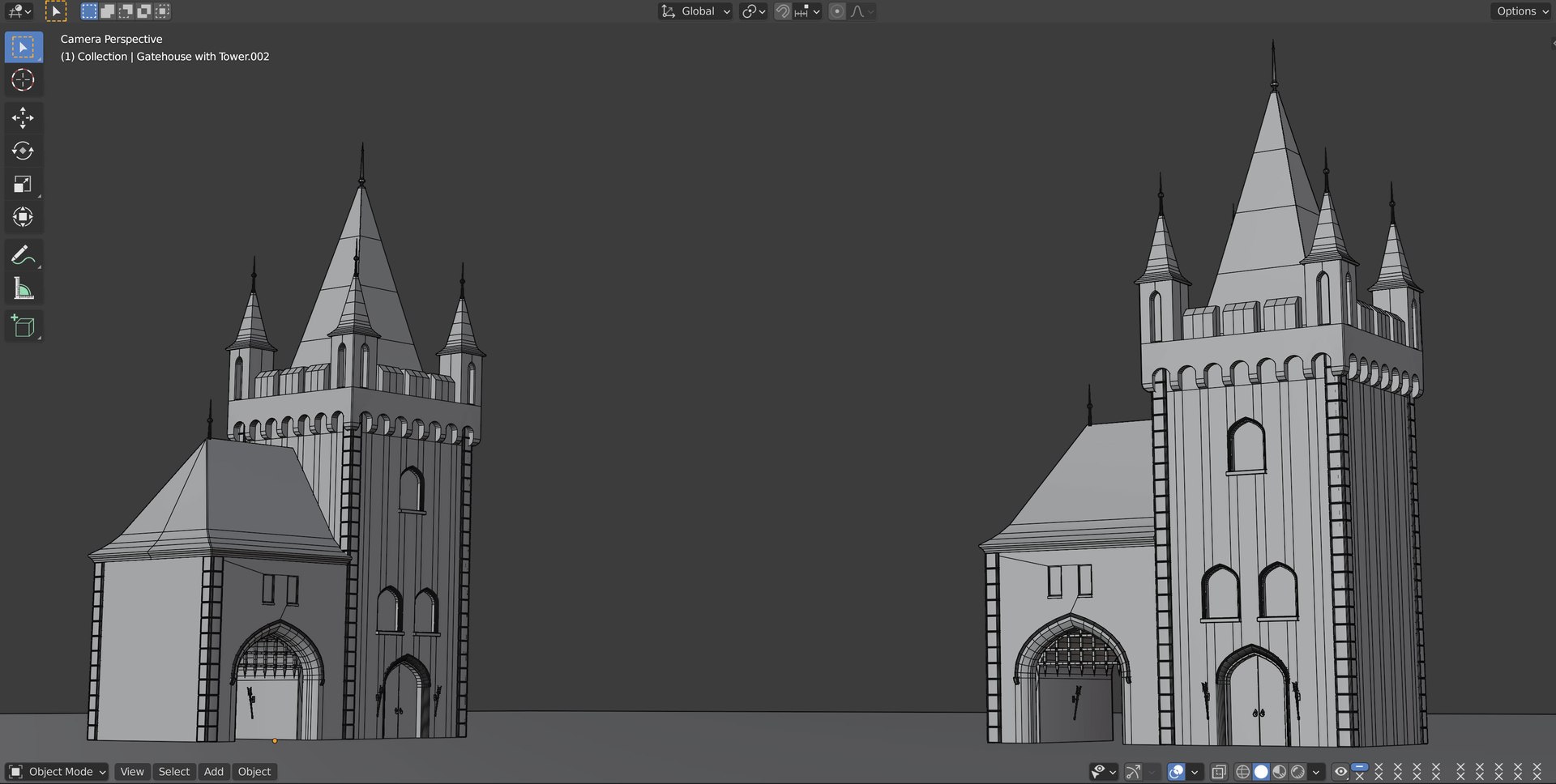 3D Medieval City Gate Model - TurboSquid 1795197