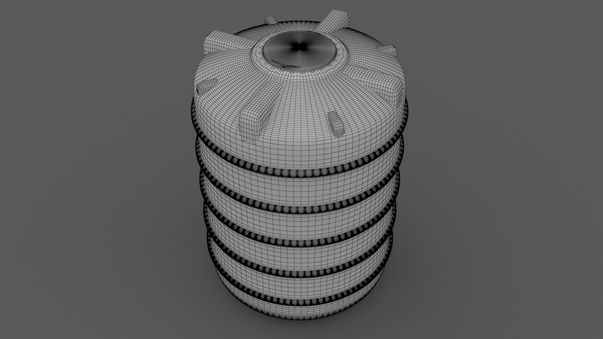 Water Storage Tank 02 3D Model - TurboSquid 1798428