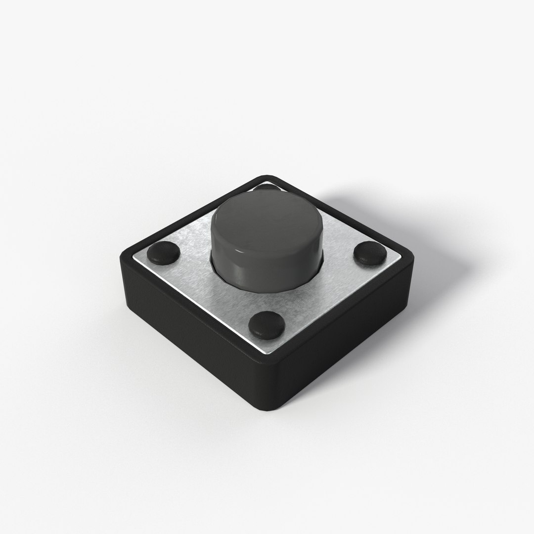 Board Push Button 3D Model - TurboSquid 1609616