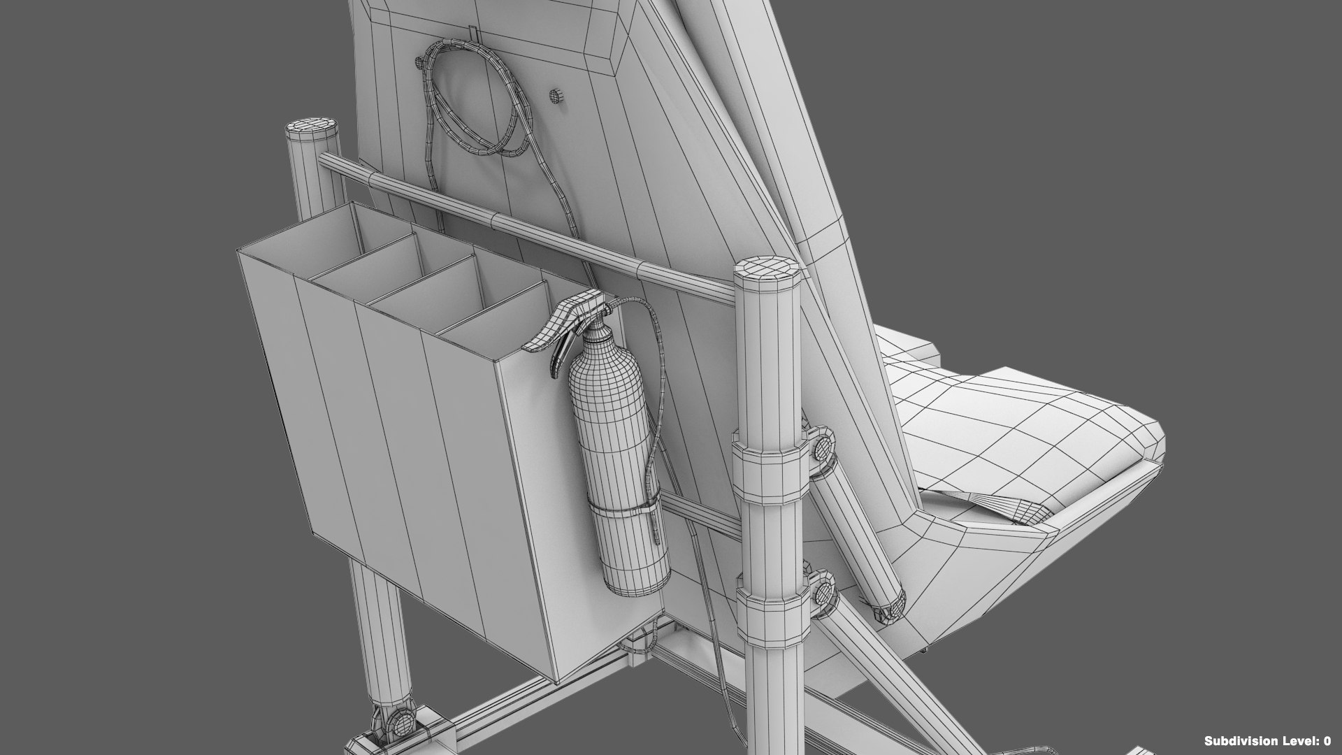 Helicopter Pilot Chair 3D Model - TurboSquid 2212419