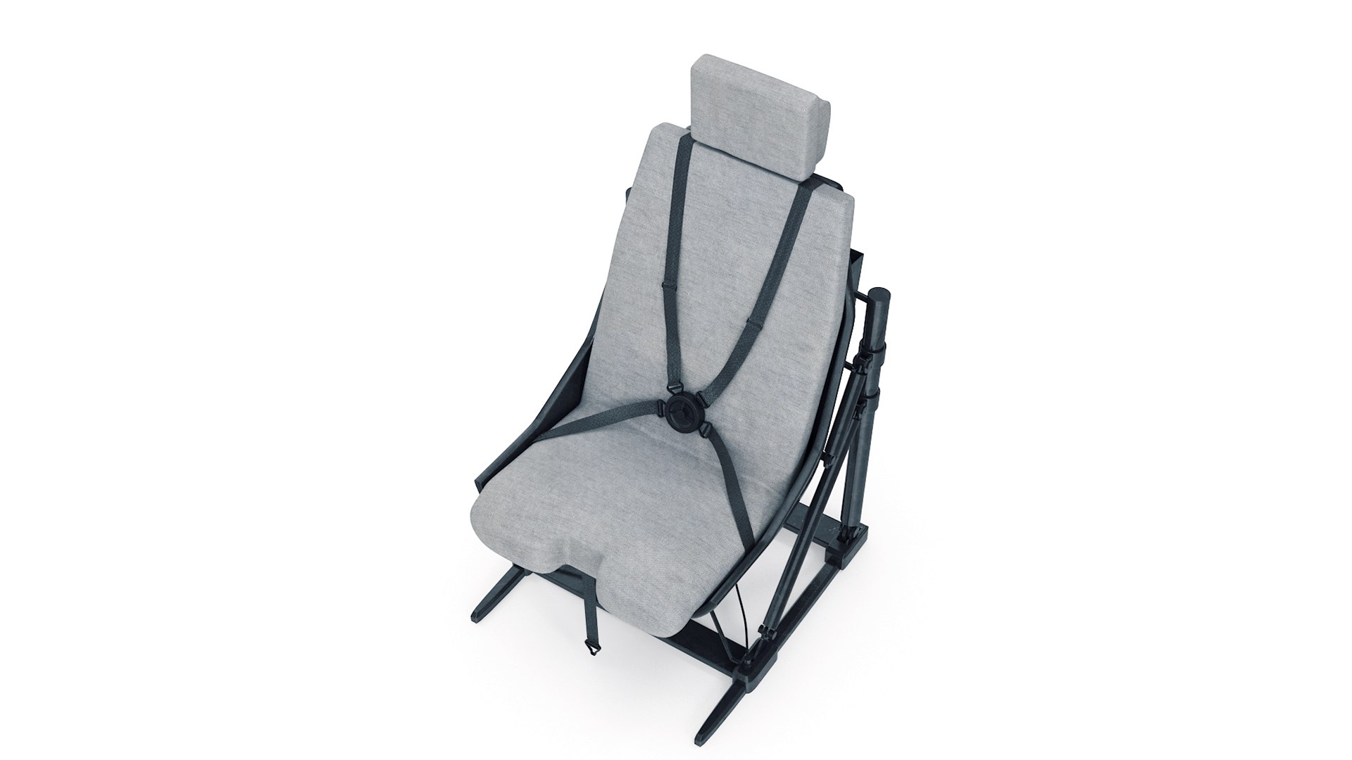 Helicopter Pilot Chair 3D Model - TurboSquid 2212419