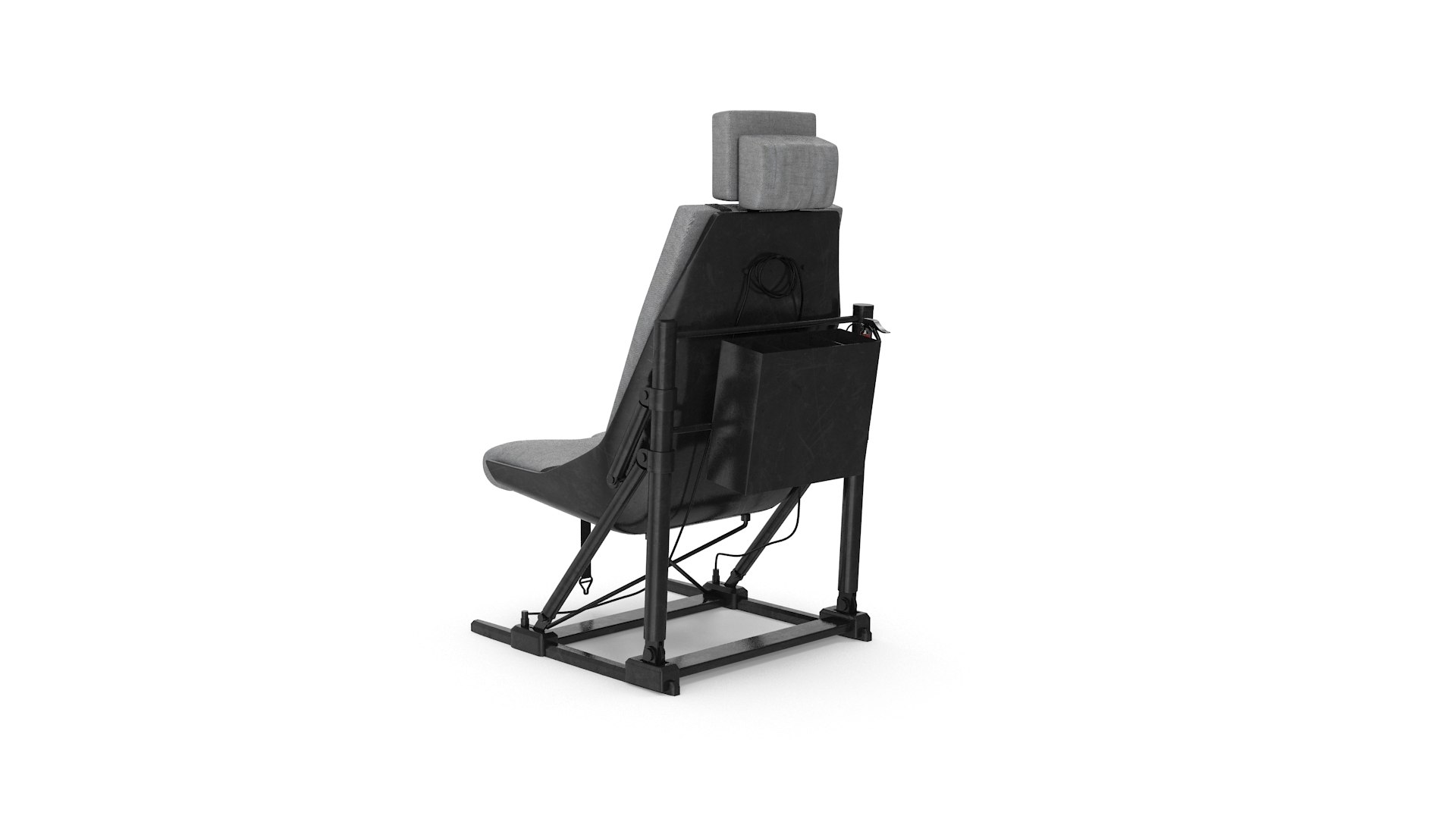 Helicopter Pilot Chair 3D Model - TurboSquid 2212419