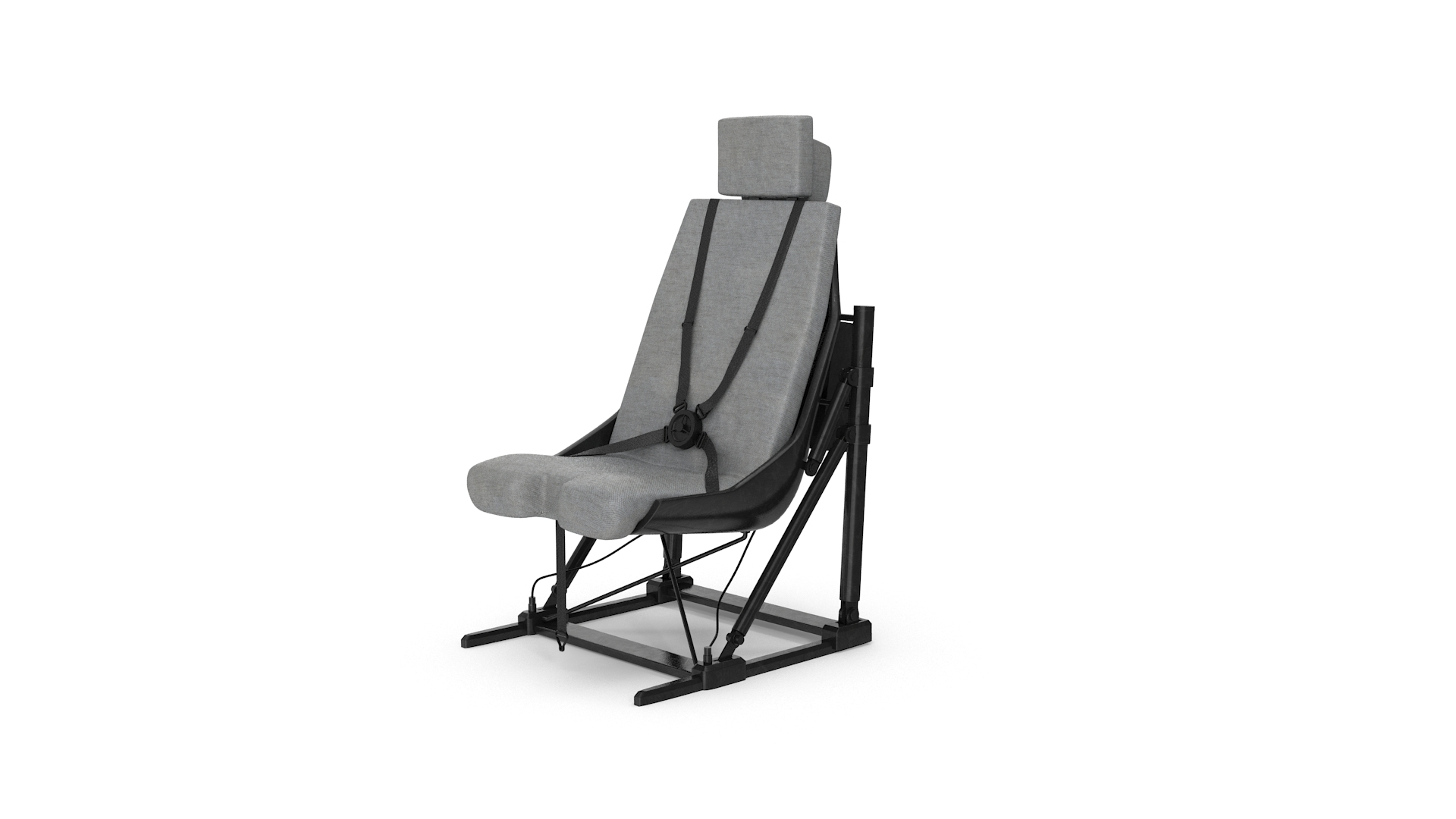 Helicopter Pilot Chair 3D Model - TurboSquid 2212419
