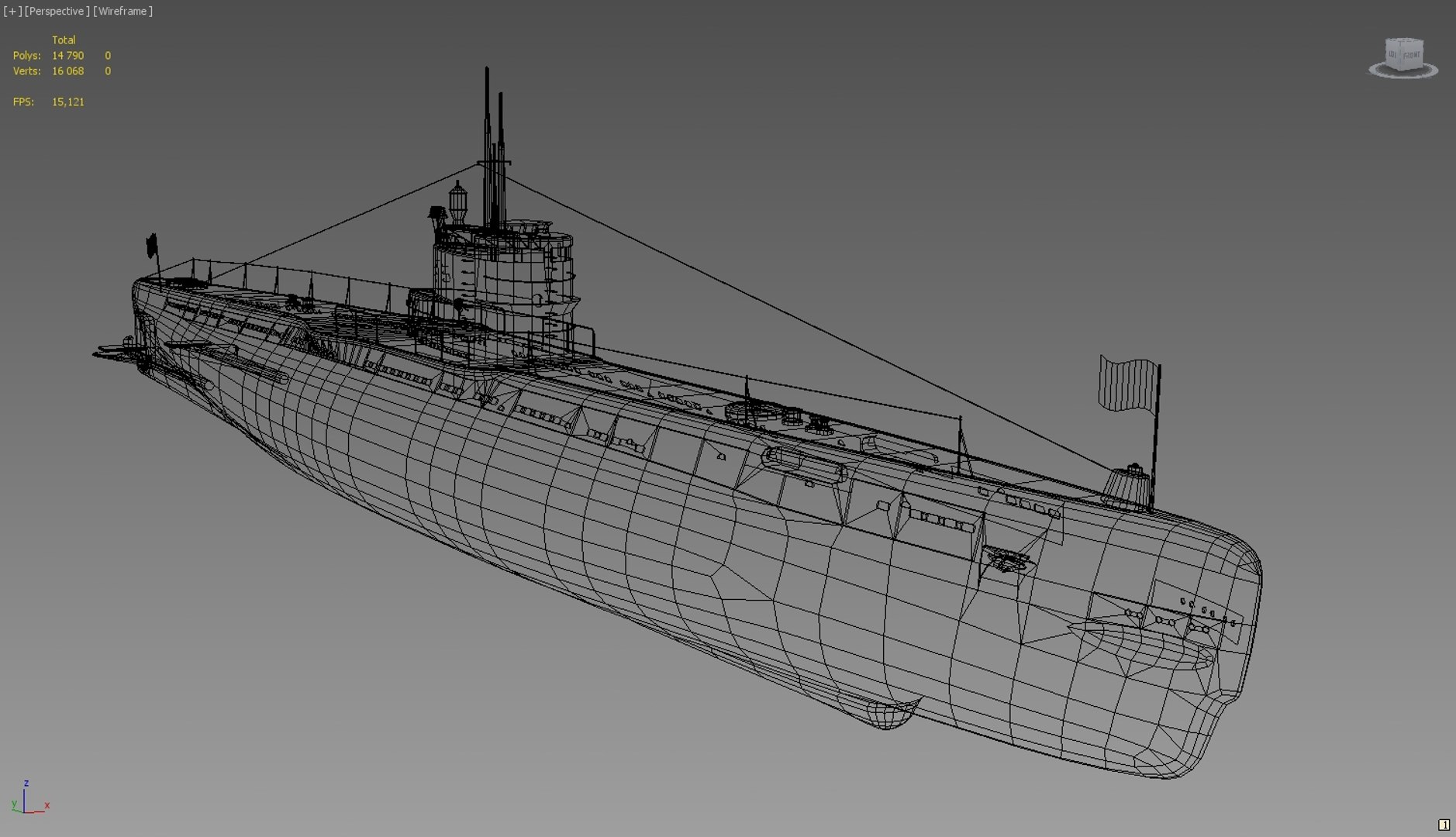 Submarines Project 613 - 3d Model
