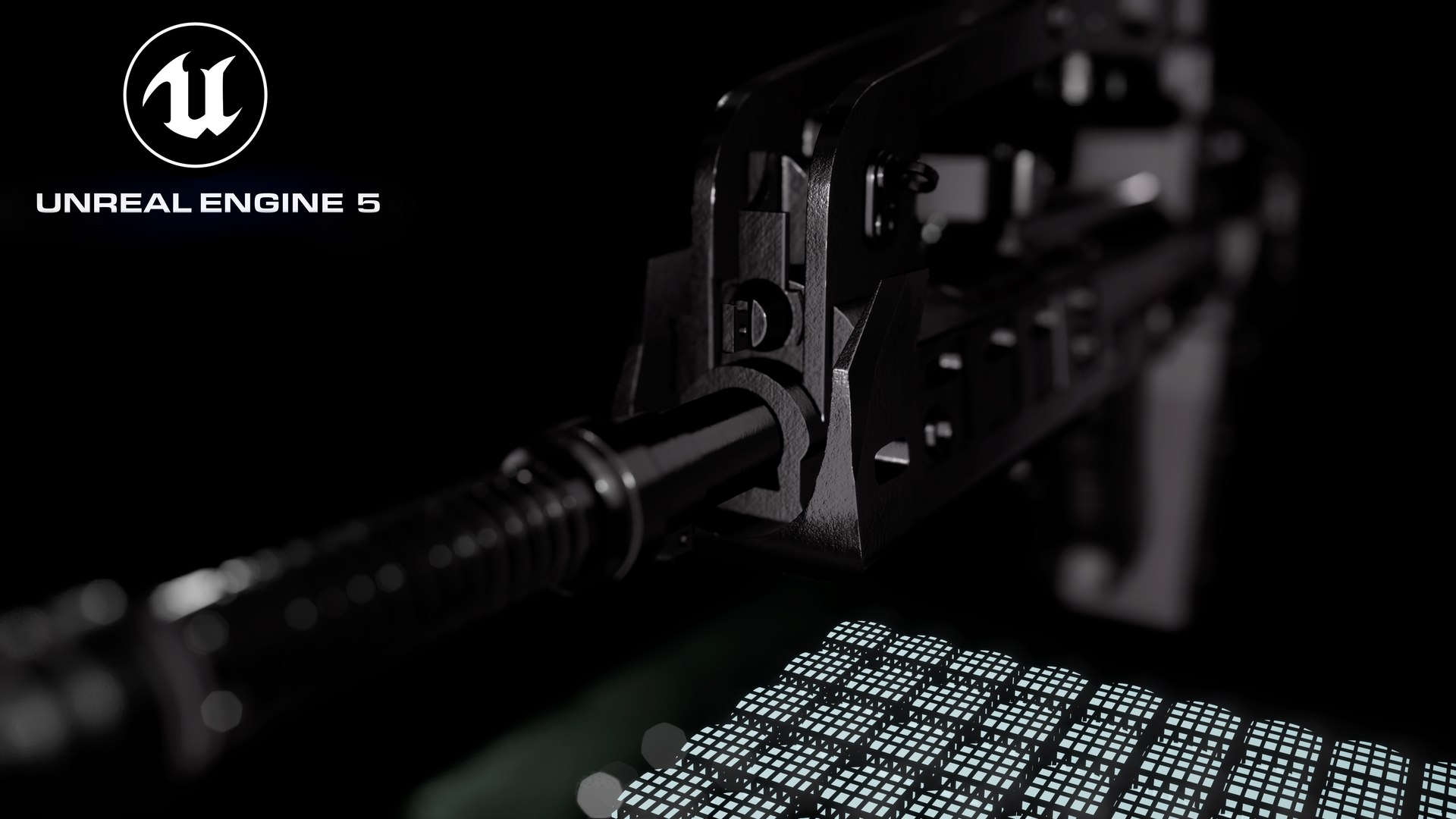 3D Model VHS-D2 Assault Rifle Weapon - TurboSquid 1839267