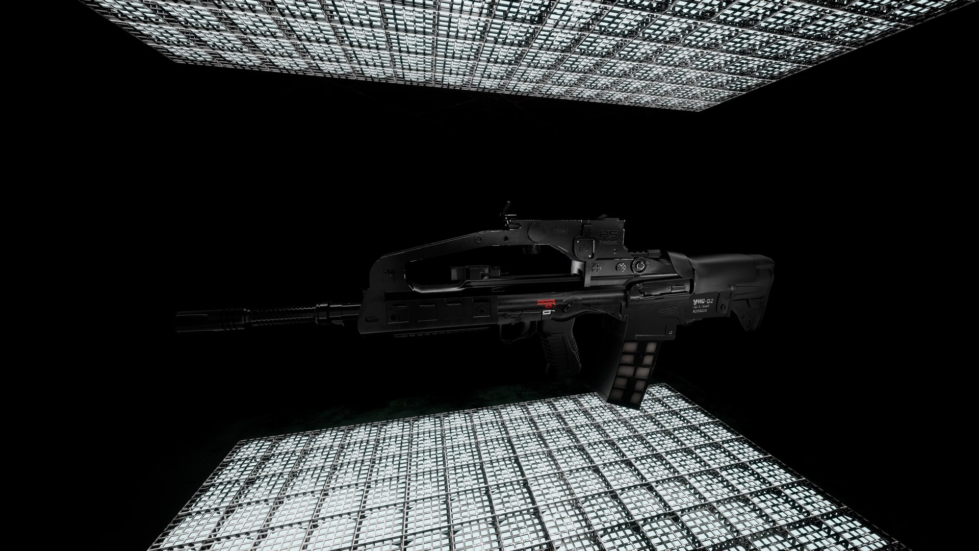 3D Model VHS-D2 Assault Rifle Weapon - TurboSquid 1839267