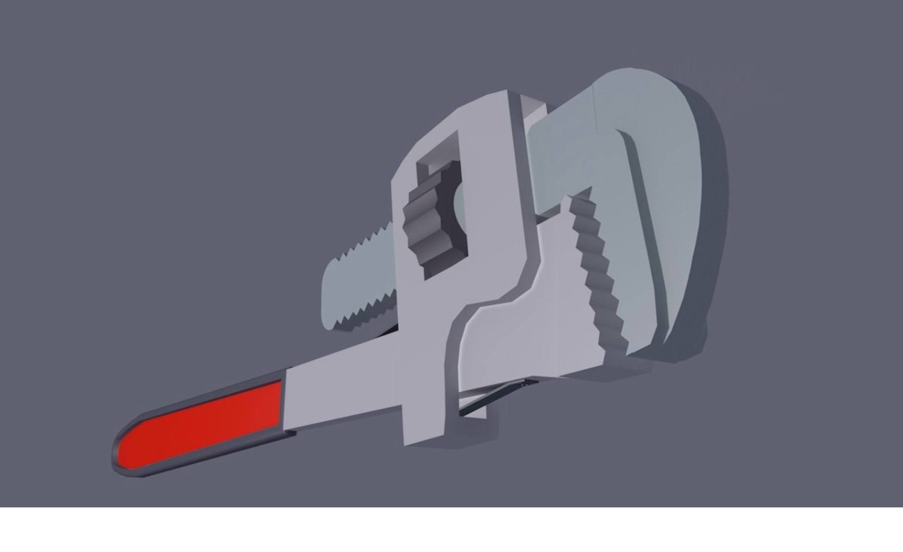 Pipe Wrench 3D Model - TurboSquid 1642082