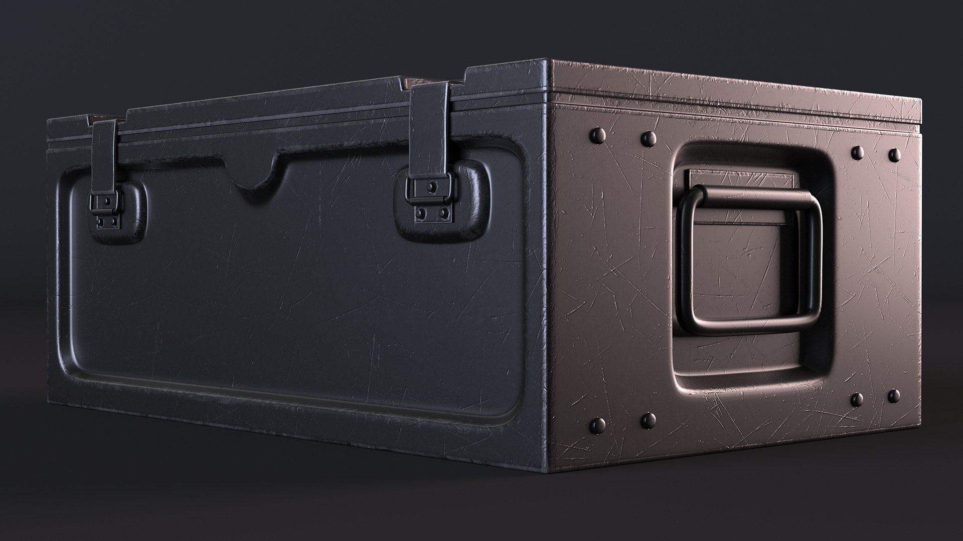 3D Metal Weapon Crate - TurboSquid 2061797